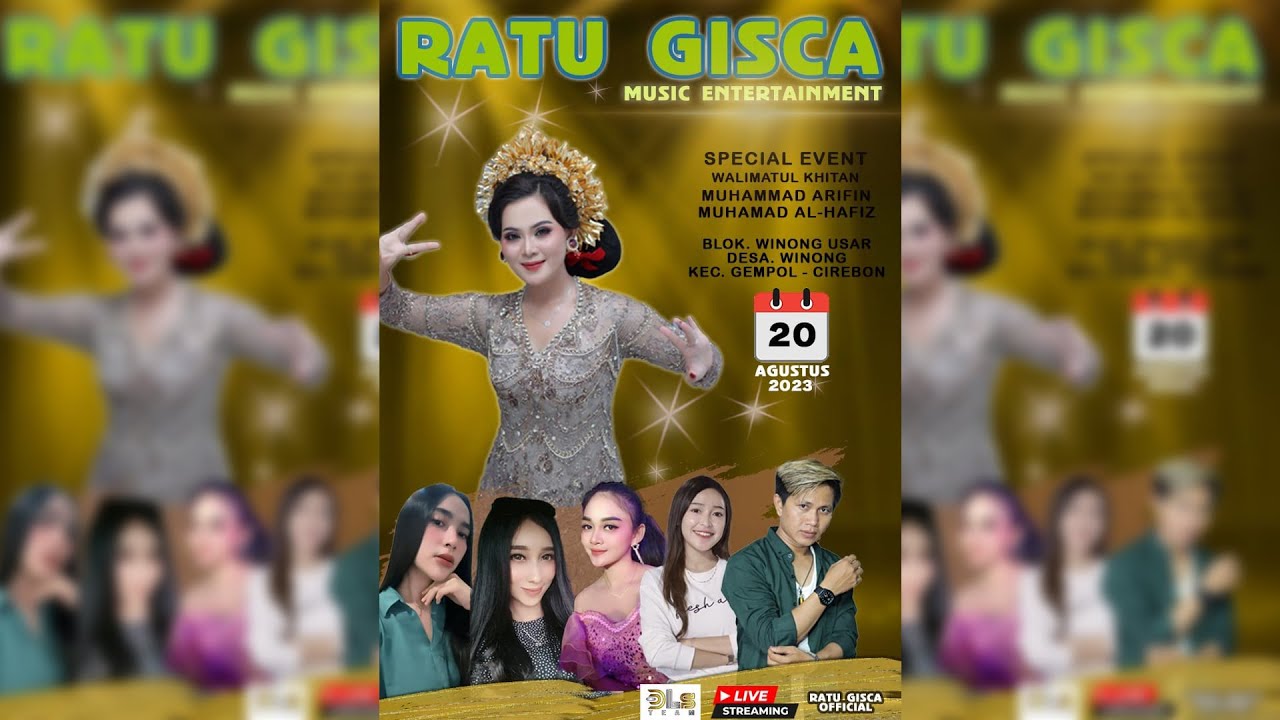 🔴 LIVE RATU GISCA || 20 AGUSTUS 2023 || BLOK. WINONG USAR - DESA WINONG ...