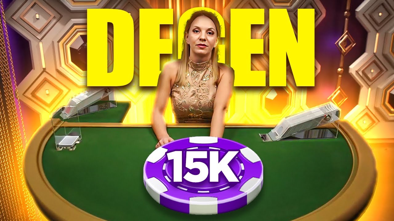 $15,000 VS PRIVATE TABLE BLACKJACK (DEGEN SESSION) - YouTube