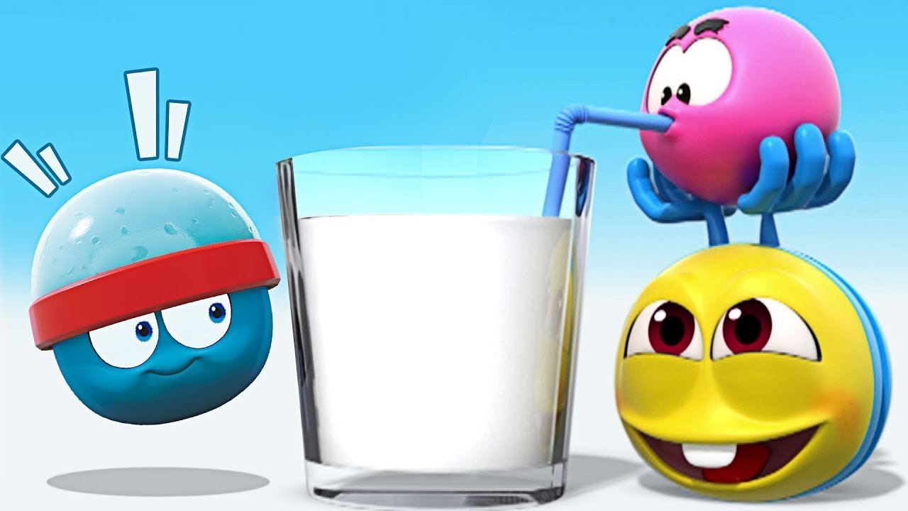 Baby Didi wants MILK | Squishy Balls Pretend Play | Funny Cartoons for ...