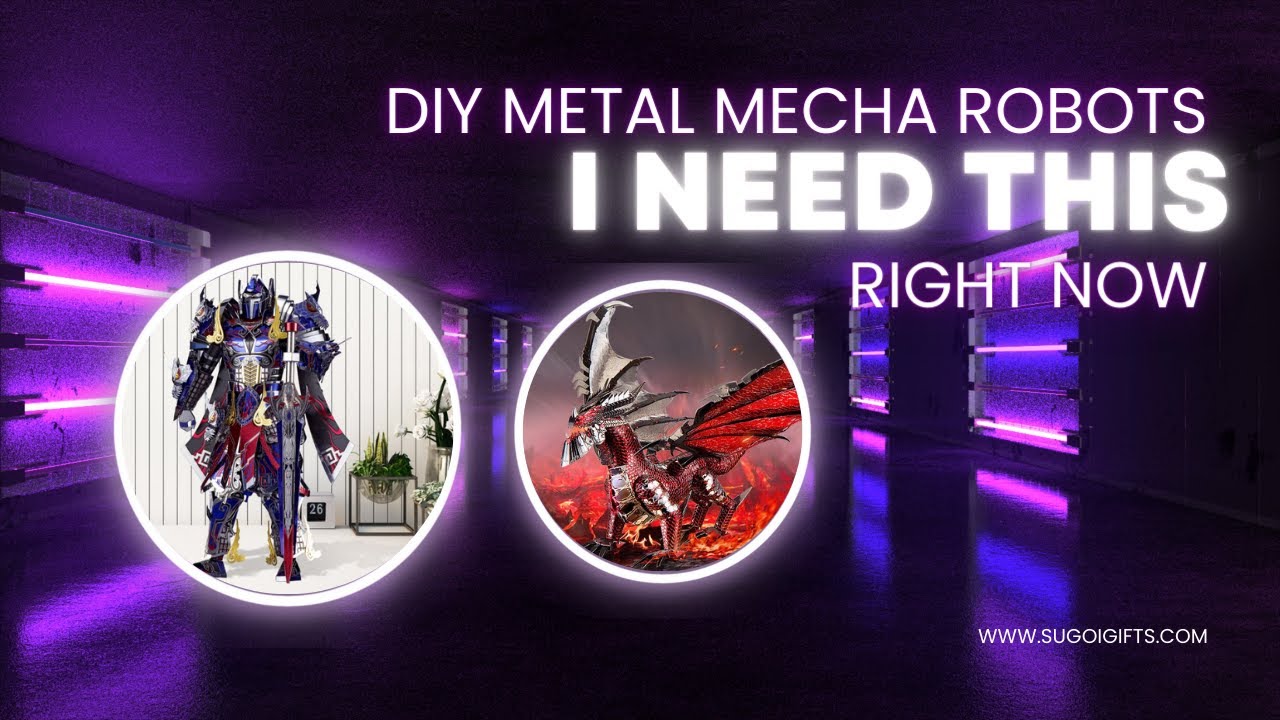 Amazingly Detailed DIY Metal Mecha Models! Build Yours Now! - YouTube