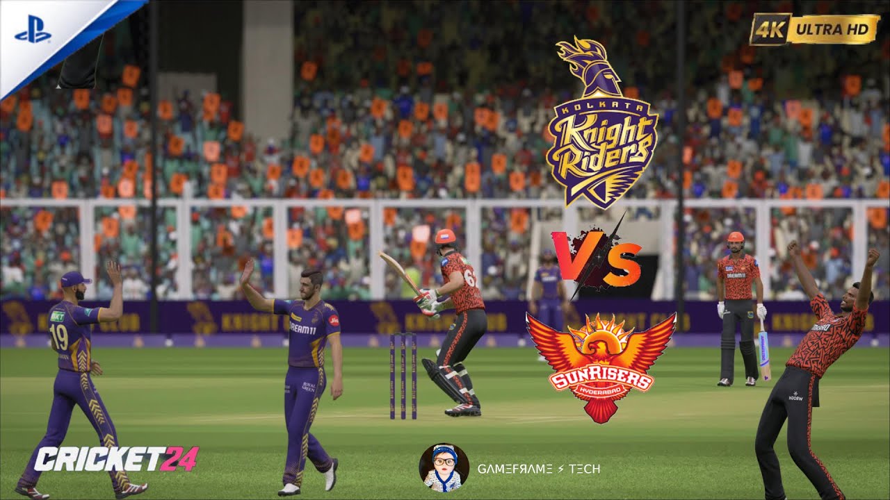CRICKET 24 IPL T20 | KKR vs SRH - REALISTIC IMPRESSIVE ULTRA GRAPHICS ...