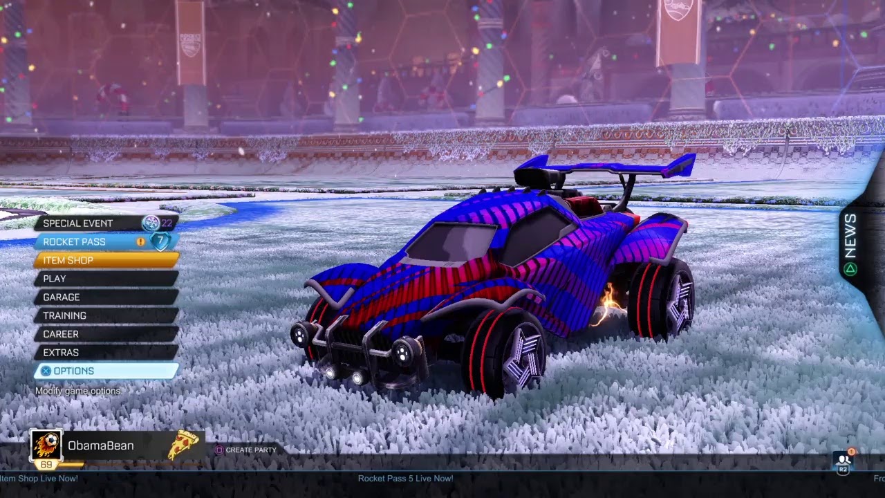 NEW FROSTY FEST ROCKET LEAGUE! - YouTube