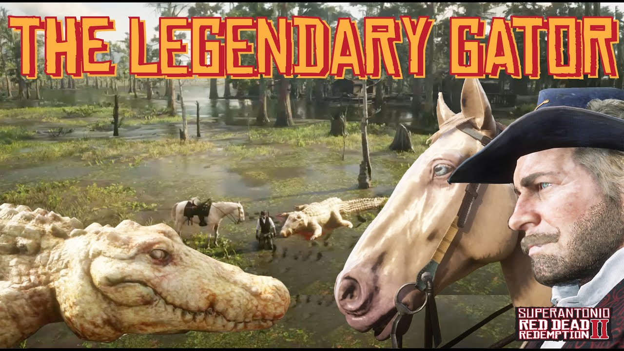 Searching For The Legendary Bull Gator With Arthur and Buell, in Red ...