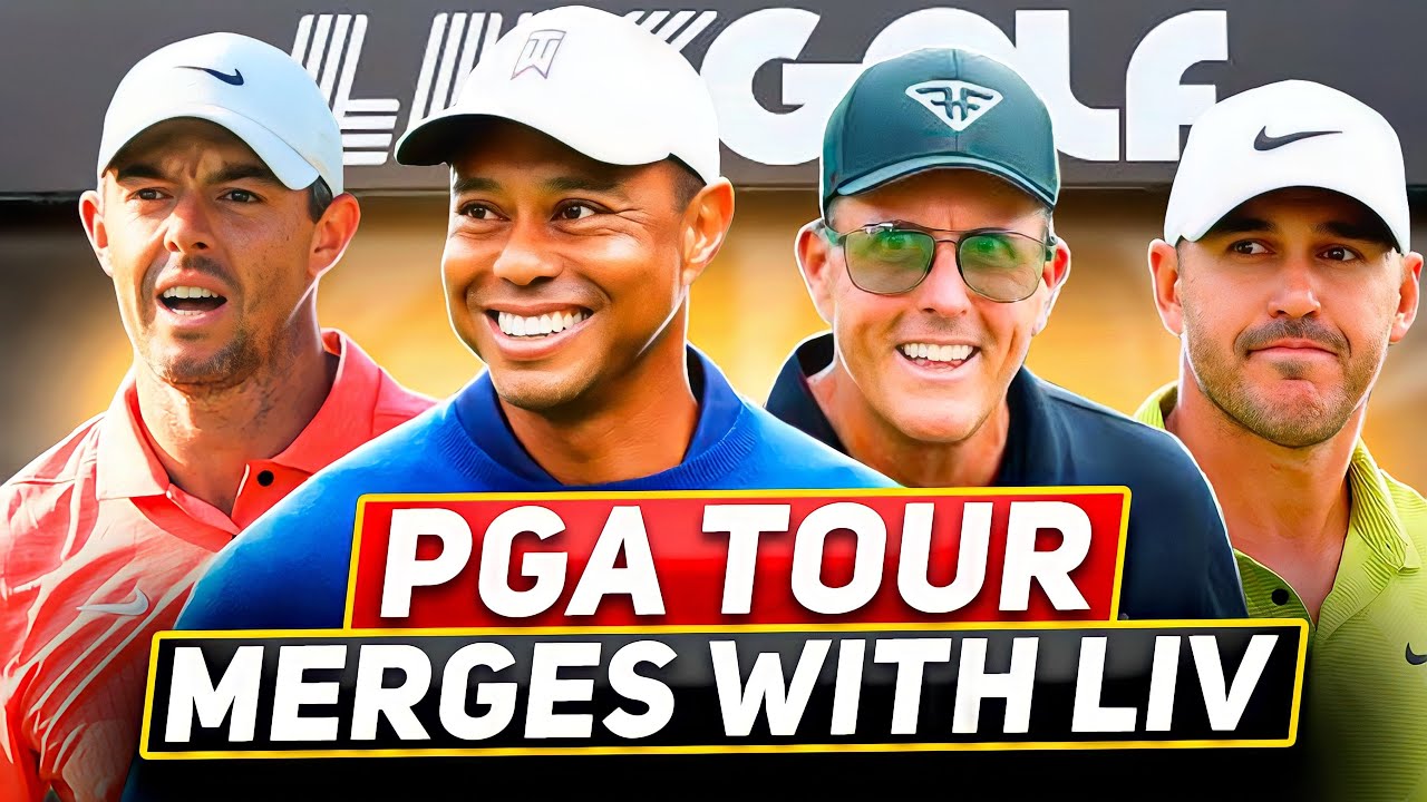 LIV GOLF AND THE PGA TOUR MERGE!? - YouTube