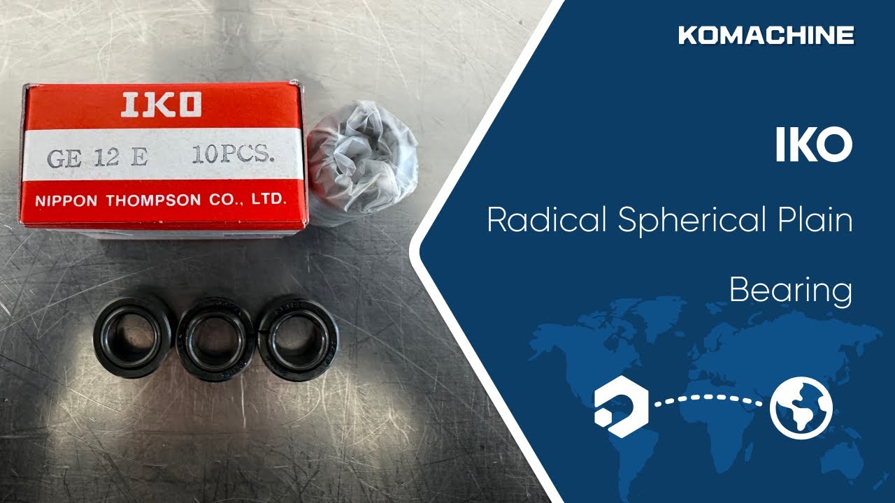 IKO / Radical Spherical Plain Bearing (GE12E) / INV-04585 - YouTube