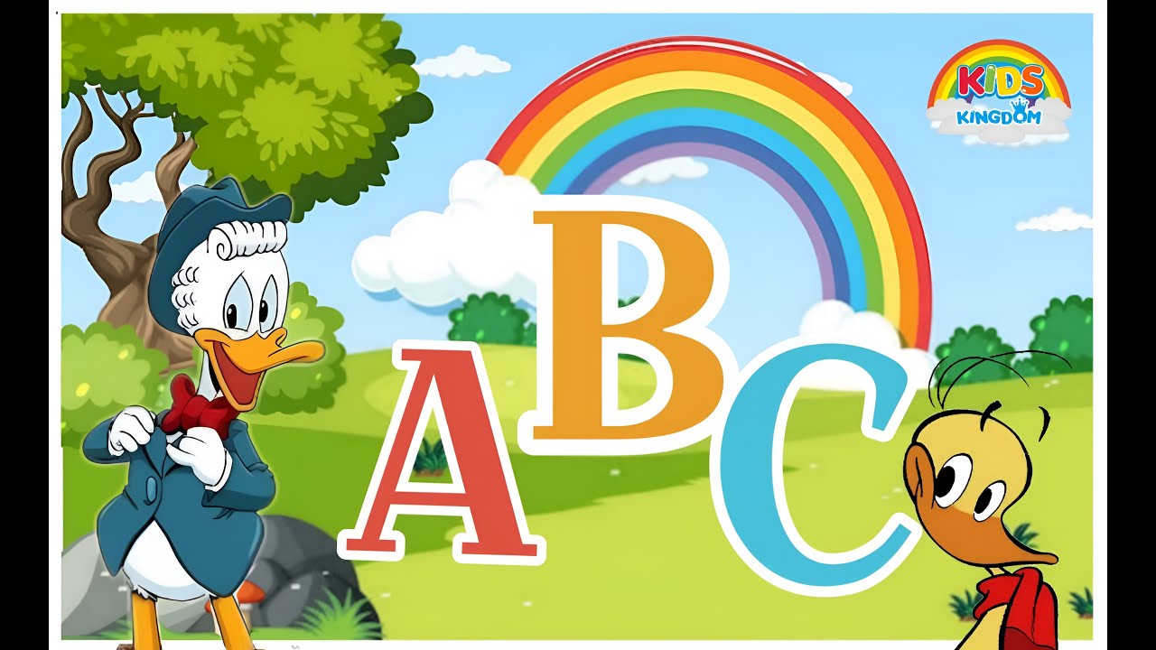The Alphabet Song | Learn The ABCD | ABC Quack | Super Simple ABCD ...