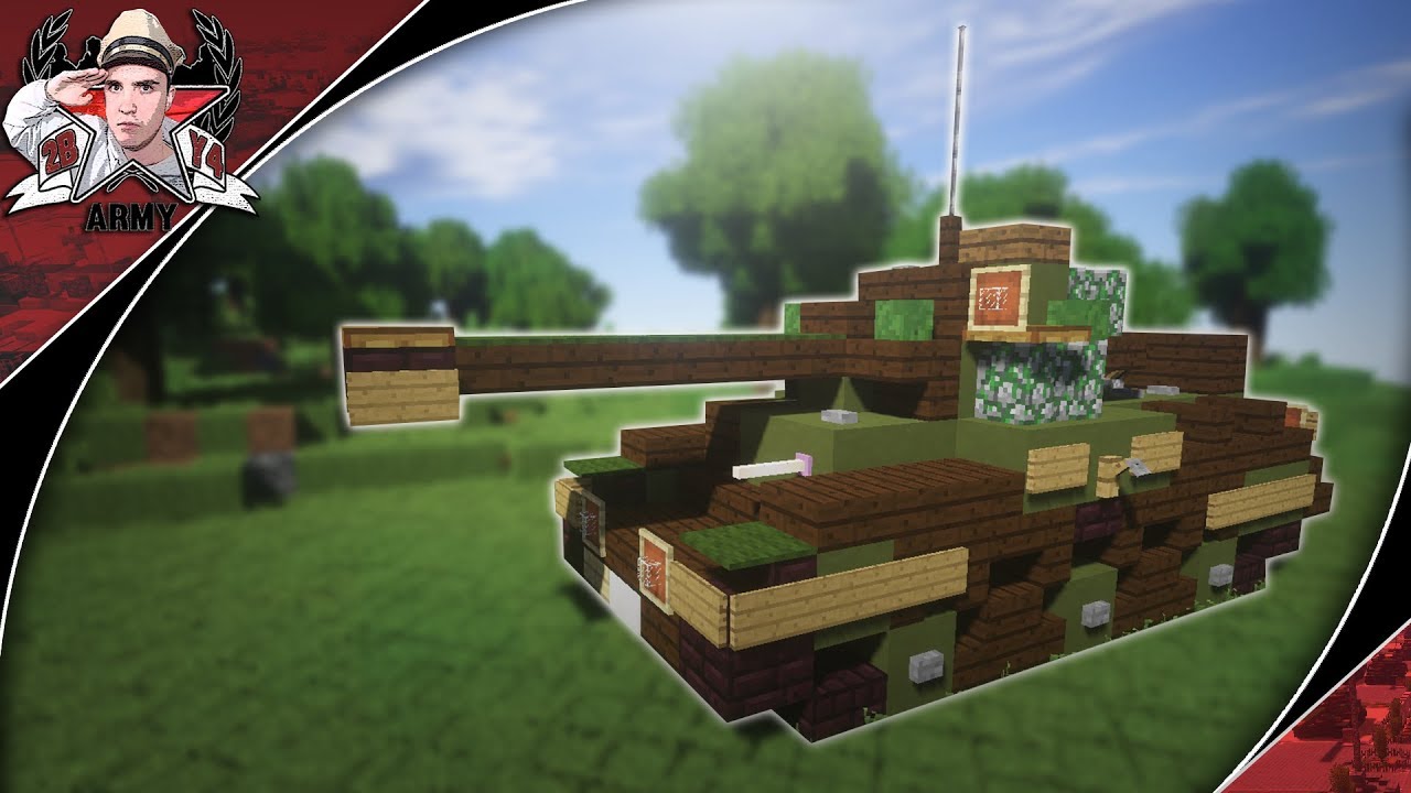 Minecraft: WW2 Comet 1 (A34) | Cruiser Tank Tutorial - YouTube