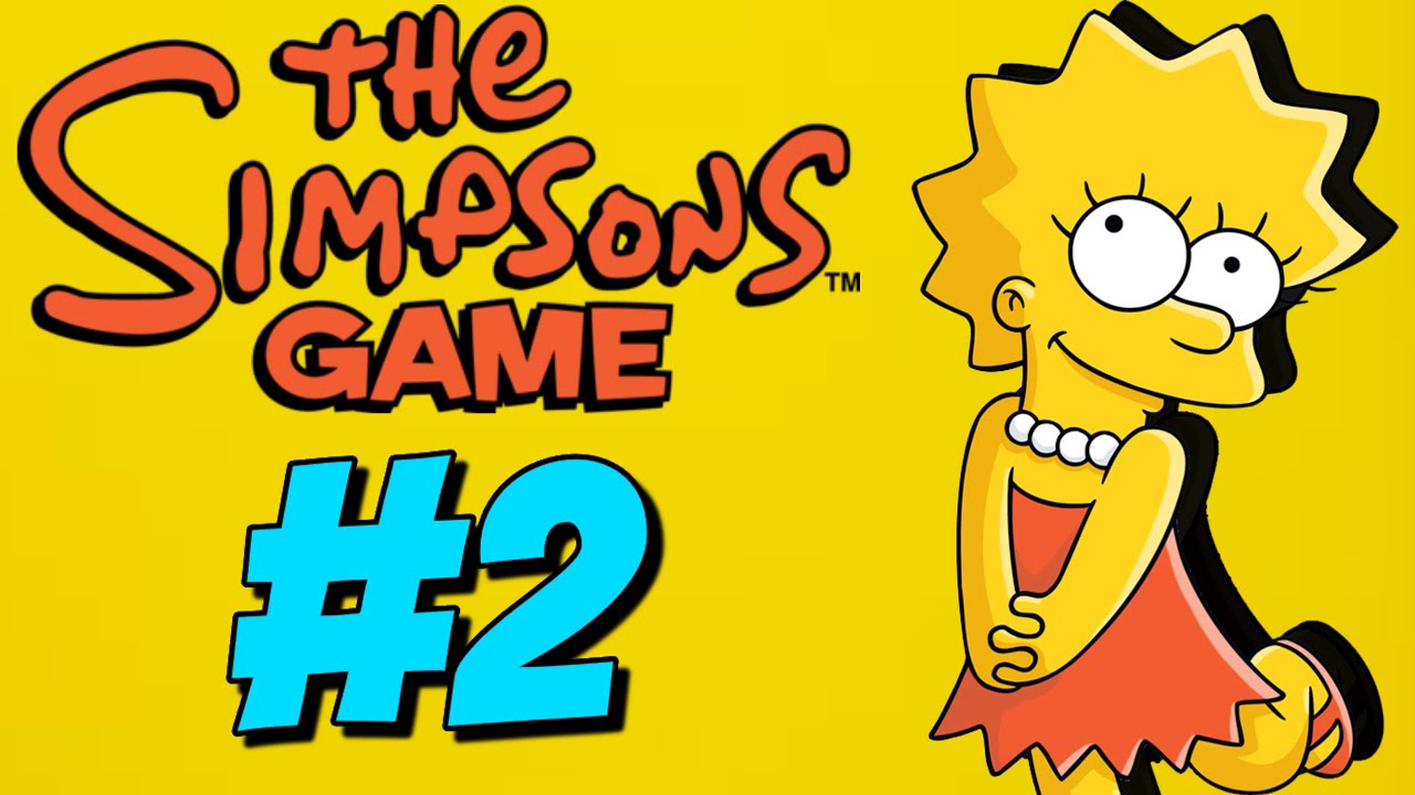 The Simpsons Game PT 2 - Lisa Tree Hugger! - YouTube