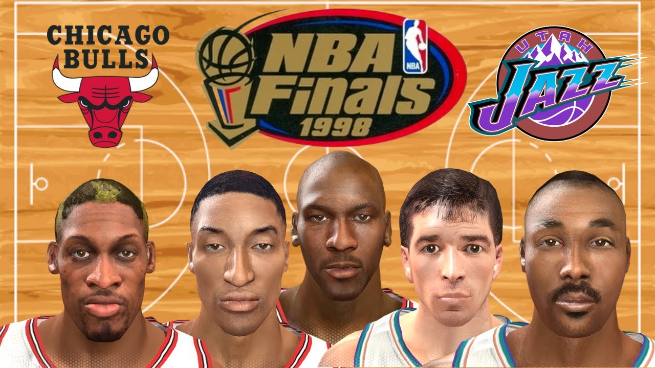 🏀 CHICAGO BULLS v UTAH JAZZ | NBA PLAYOFFS FINALS (1998) 🎮 - YouTube