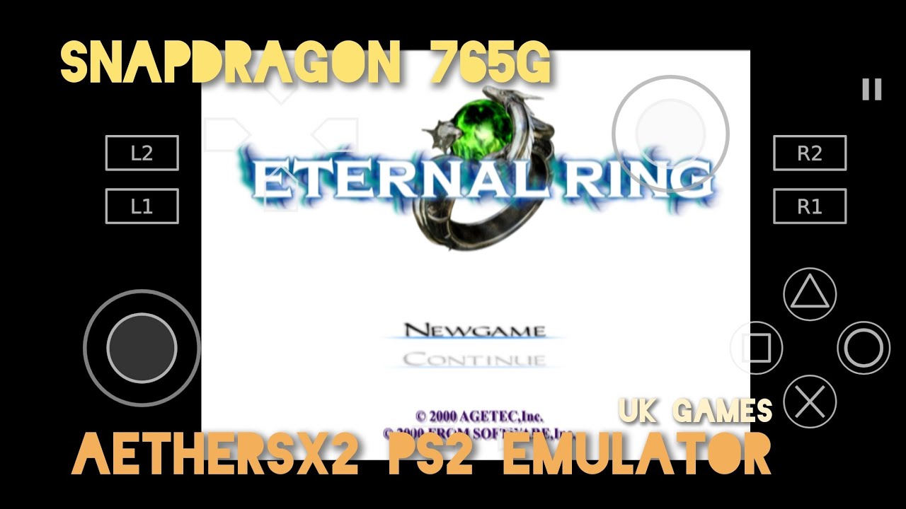 Eternal Ring | Aethersx2 PS2 Emulator | Android Snapdragon 765G ...