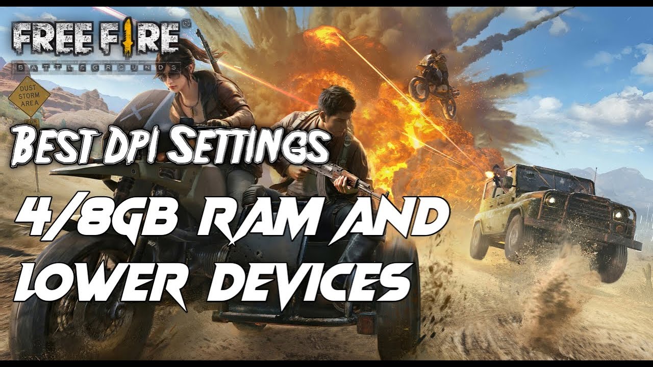 Best Dpi For Free Fire 4Gb Ram|For Lower And High Devices Dpi Settings ...