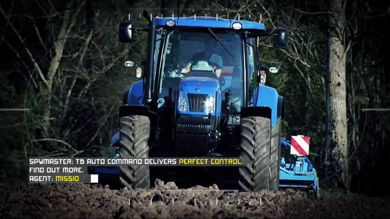 New Holland T6 Auto Command - YouTube