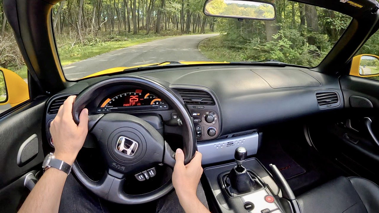 2005 Honda S2000 (AP2 vs. AP1) - POV Driving Impressions - YouTube