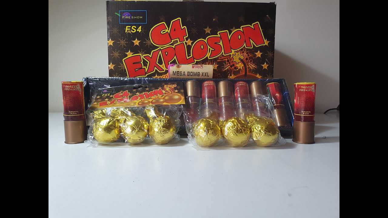 C4 Explosion FS4 - Fireshow DOAR 3g??? / Crackling Ball / Fire Ball ...