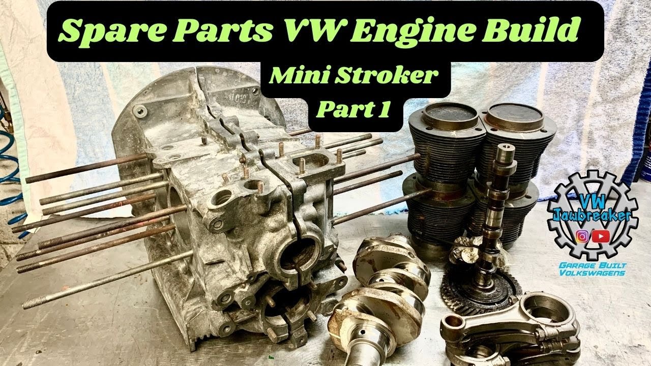 Volkswagen Air Cooled Mini Stroker Build -1760cc- Part 1 - YouTube