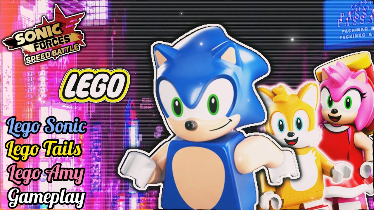 LEGO Forces Speed Battle | LEGO Sonic, Tails, & Amy Gameplay - YouTube