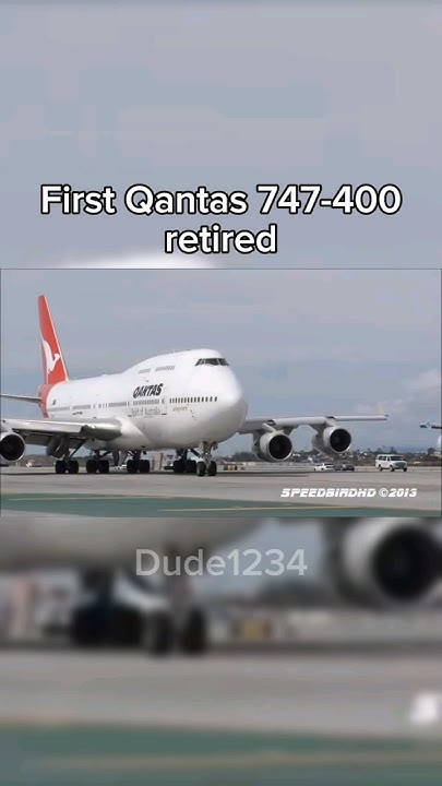First Qantas 747 retired vs the last #aviation #edit #planeedits #airplane #747 #plane - YouTube