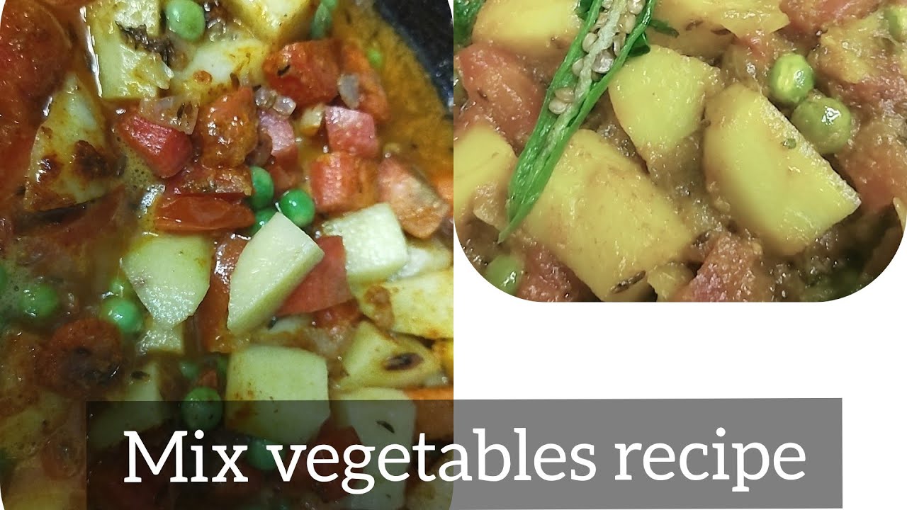 Instant Mix Vegetables recipe 😋#food #pakistan #recipe #life - YouTube