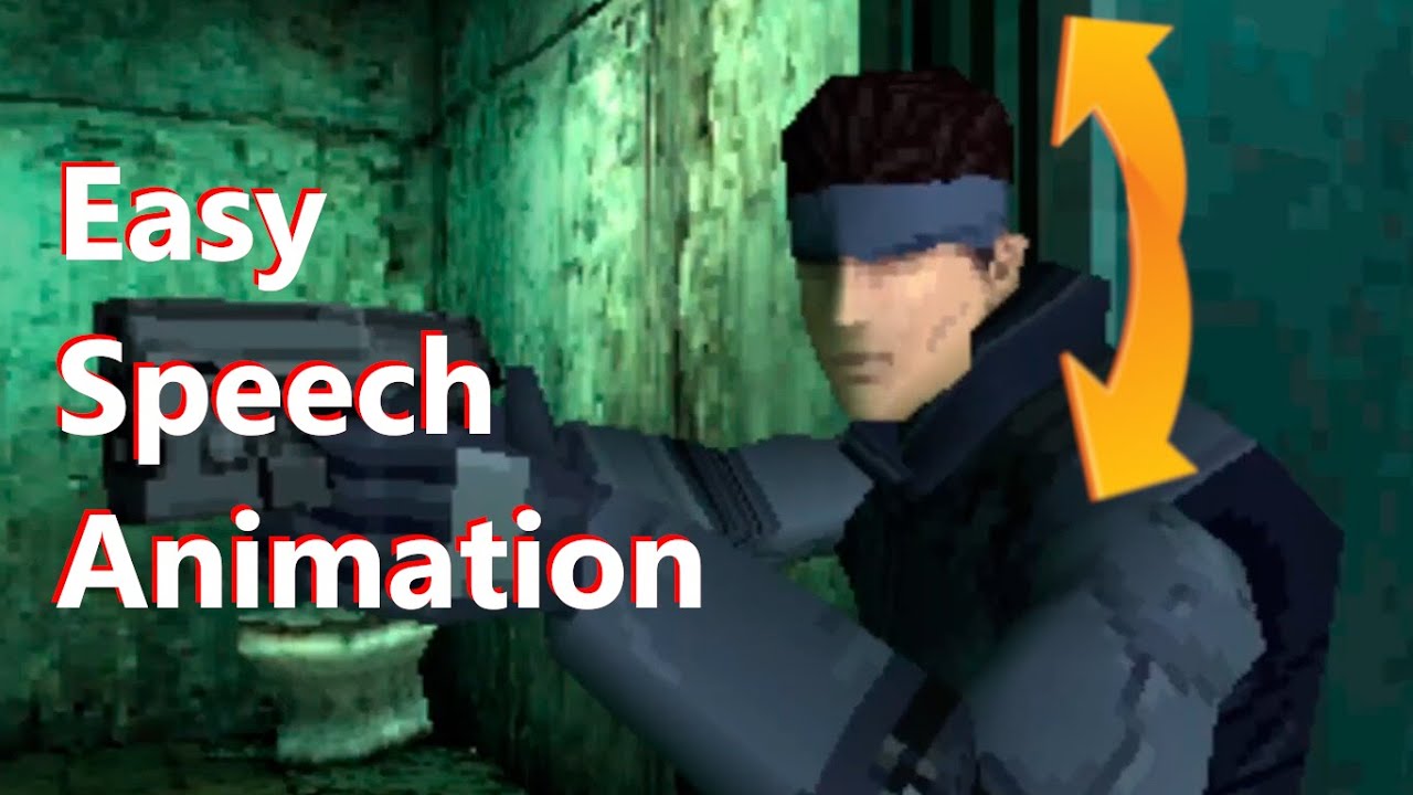 How to make simple character talking animation based on volume of his ...