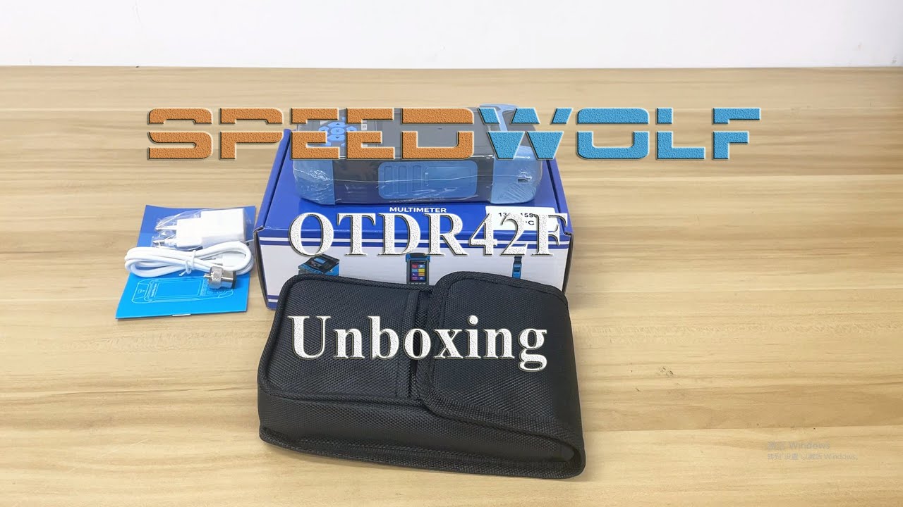 SPEEDWOLF/SUWOLF OTDR42F Unboxing - YouTube