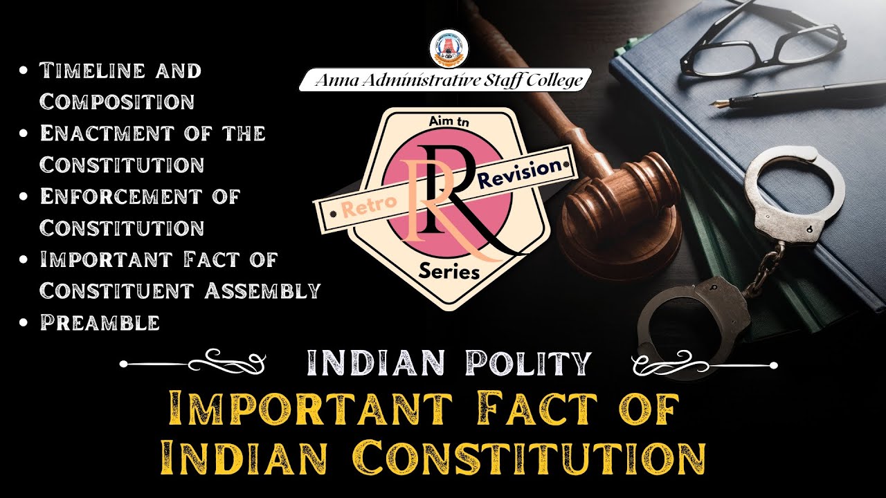 Retro Revision | Timeline & Composition of Indian Constitution | Ms ...