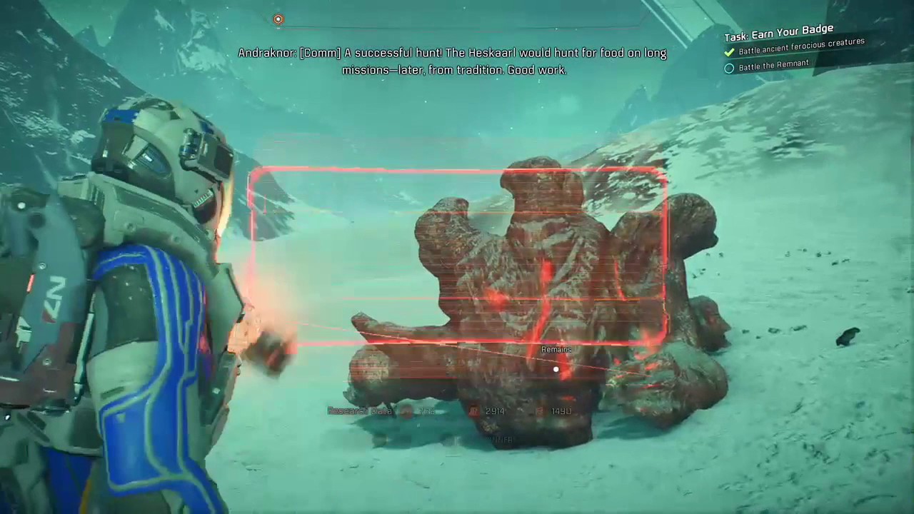 Mass Effect: Andromeda - Task: Earn Your Badge - YouTube