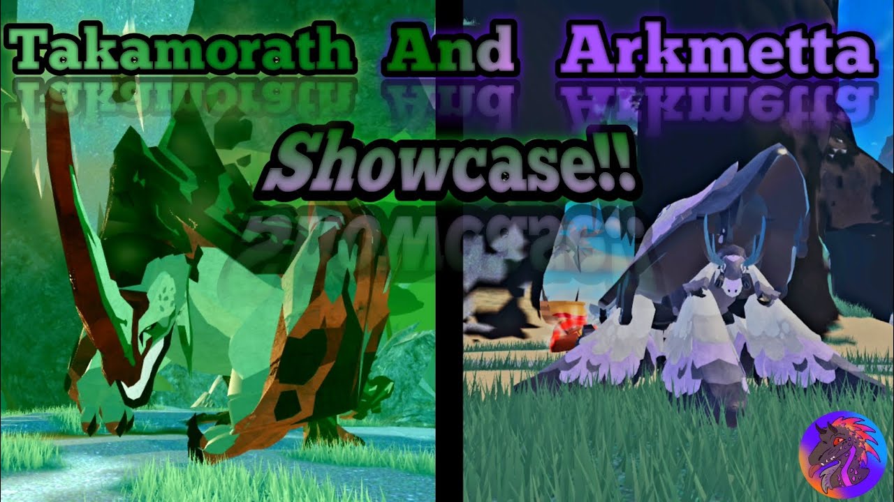 Takamorath & Arkmetta Showcase!! || Creatures of Sonaria - YouTube