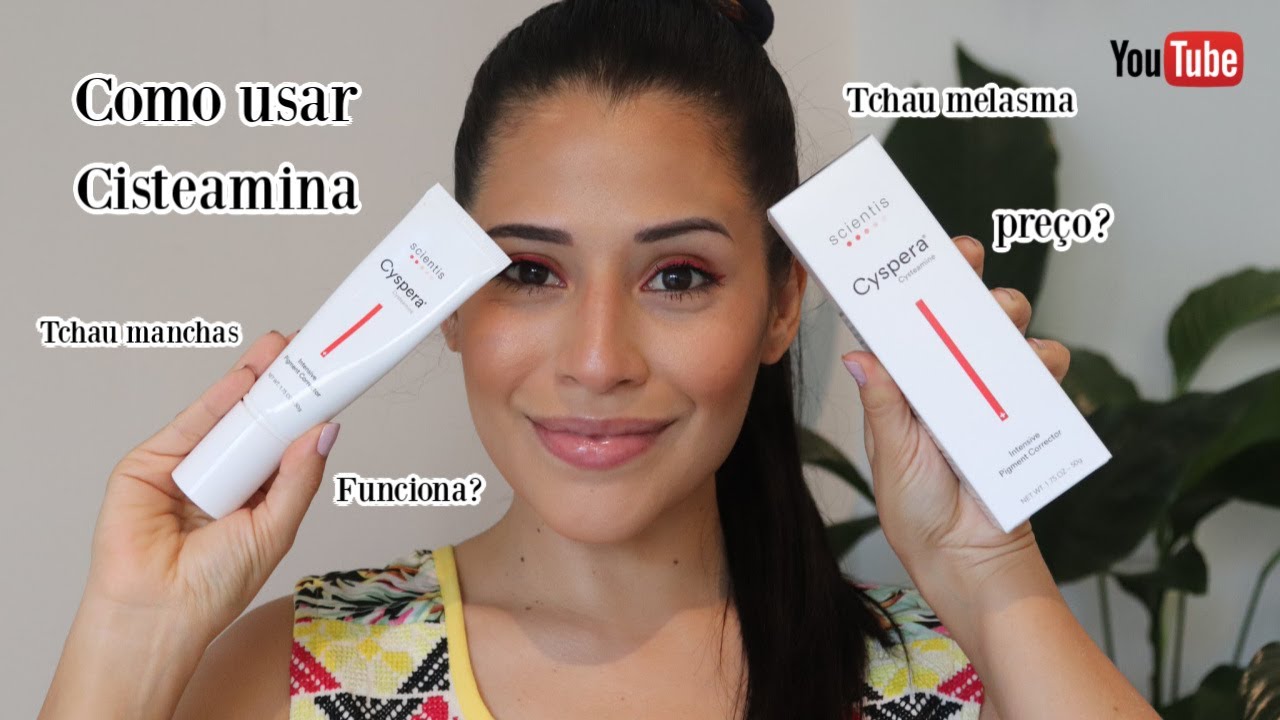 CISTEAMINA PARA MELASMA - YouTube