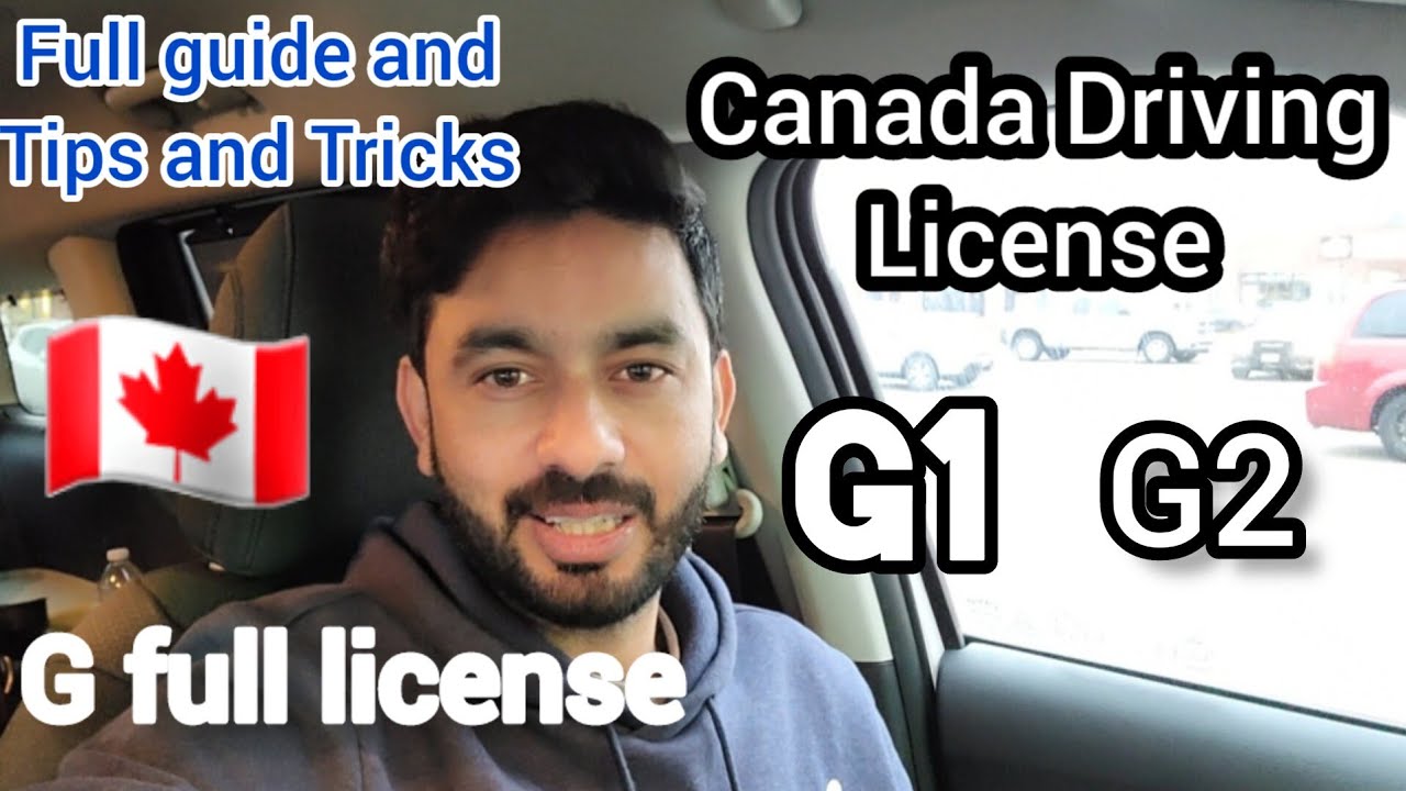 How I get G driving license in Canada | I share my experience 🇨🇦 - YouTube