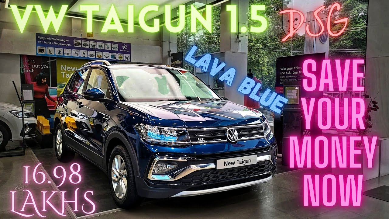 2023 VW Taigun GT DSG Lava Blue - A Budget Friendly Pocket Rocket!!! # ...