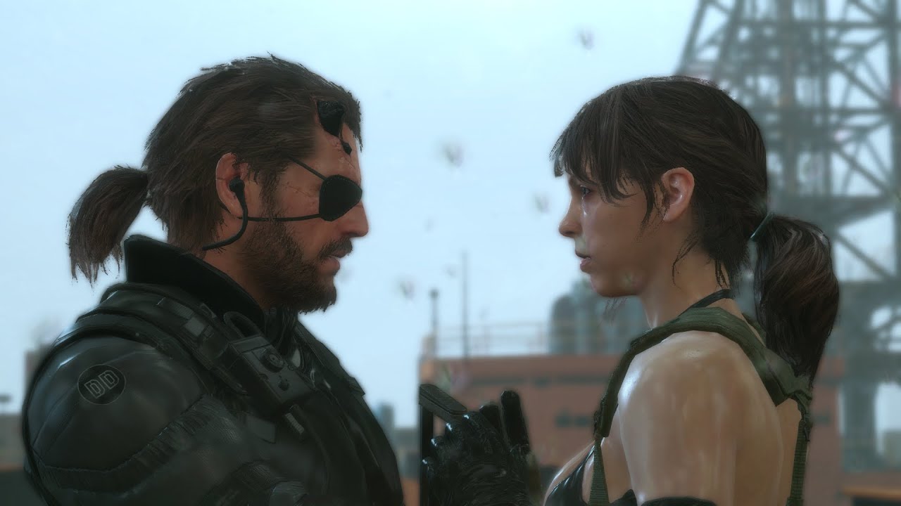 METAL GEAR SOLID V - It's raining (Quiet Cutscene) - YouTube