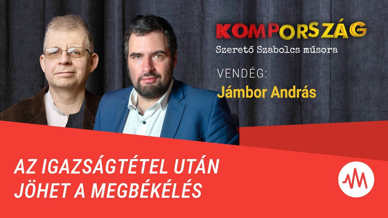 Jámbor András: Az igazságtétel után jöhet a megbékélés – Kompország ...