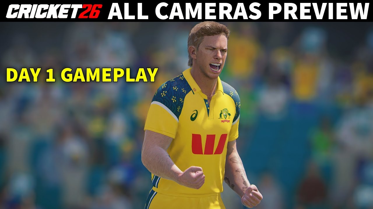 Cricket 26 All Cameras Preview (Launch Day) - YouTube