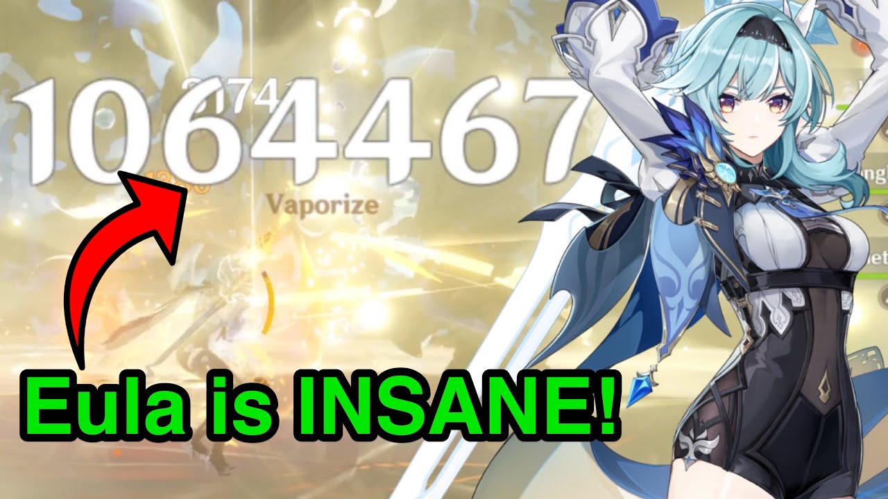 C6 Eula Showcase!(Eula is Amazing) - YouTube