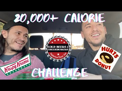 20,000 Calorie Challenge | Epic cheat day | Best donuts in AZ | Back ...