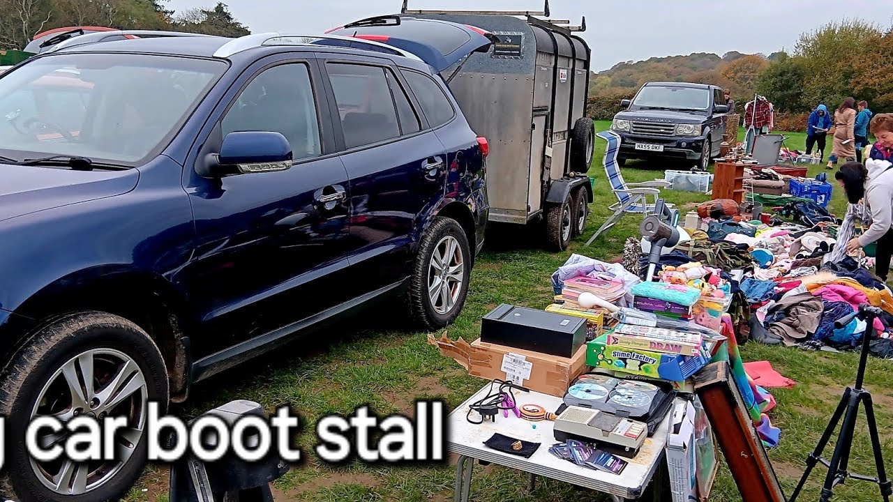 Cash loads sold at the CAR BOOT SALE! - YouTube