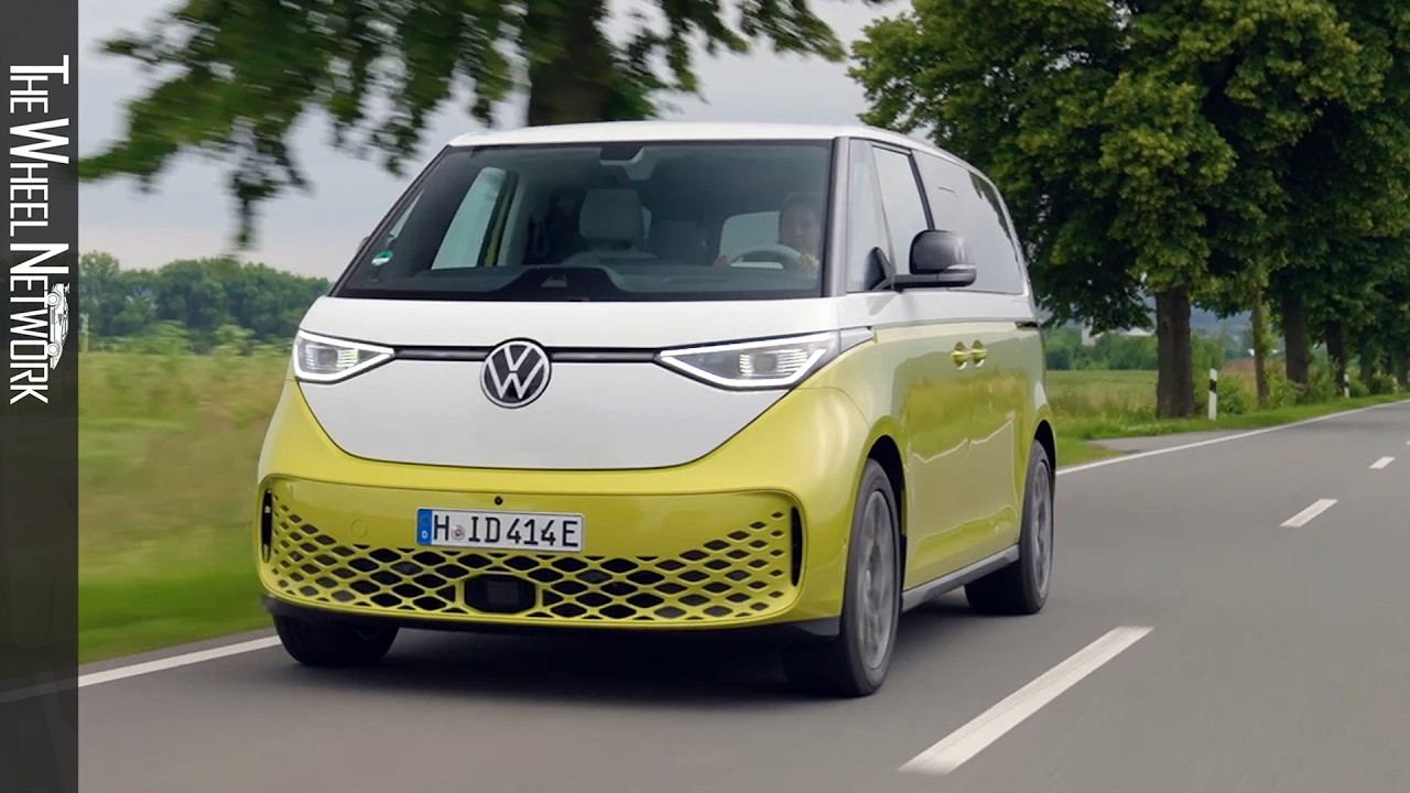 2025 Volkswagen ID. Buzz LWB | Candy White/Lemon Yellow Metallic ...