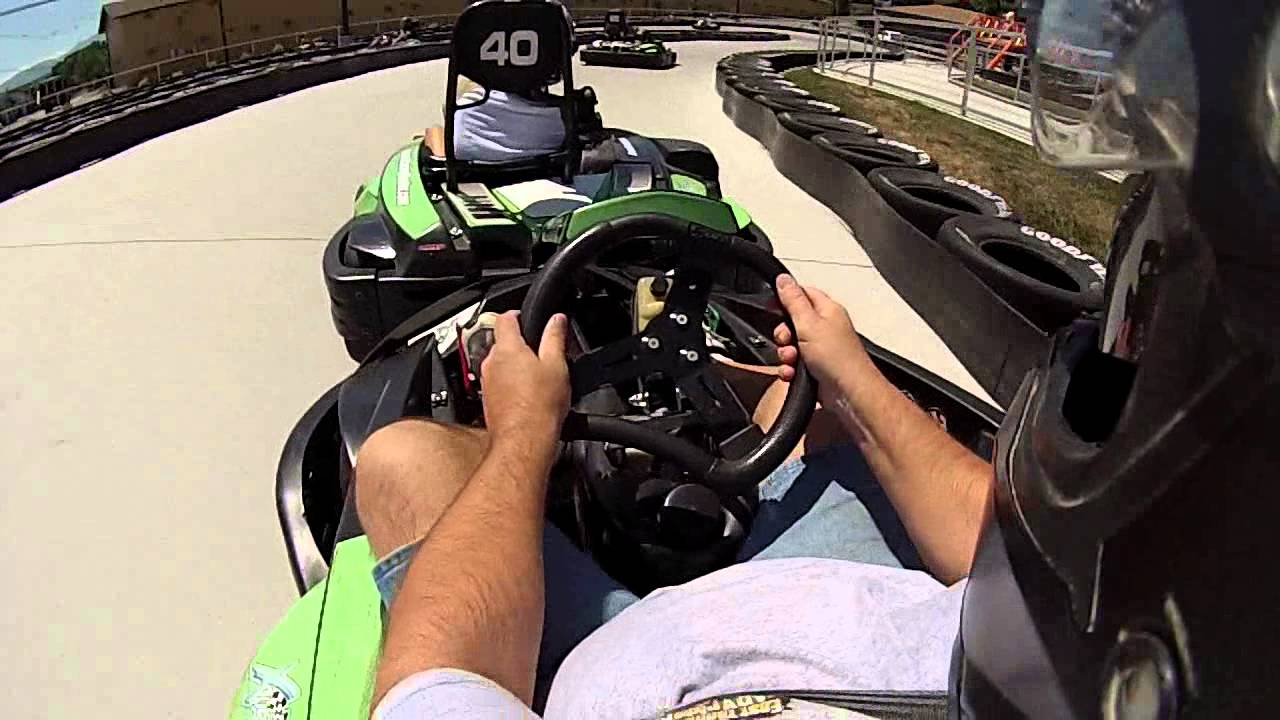 "Extreme Cart Racing" Pigeon Forge,Tn. Push/Draft - YouTube