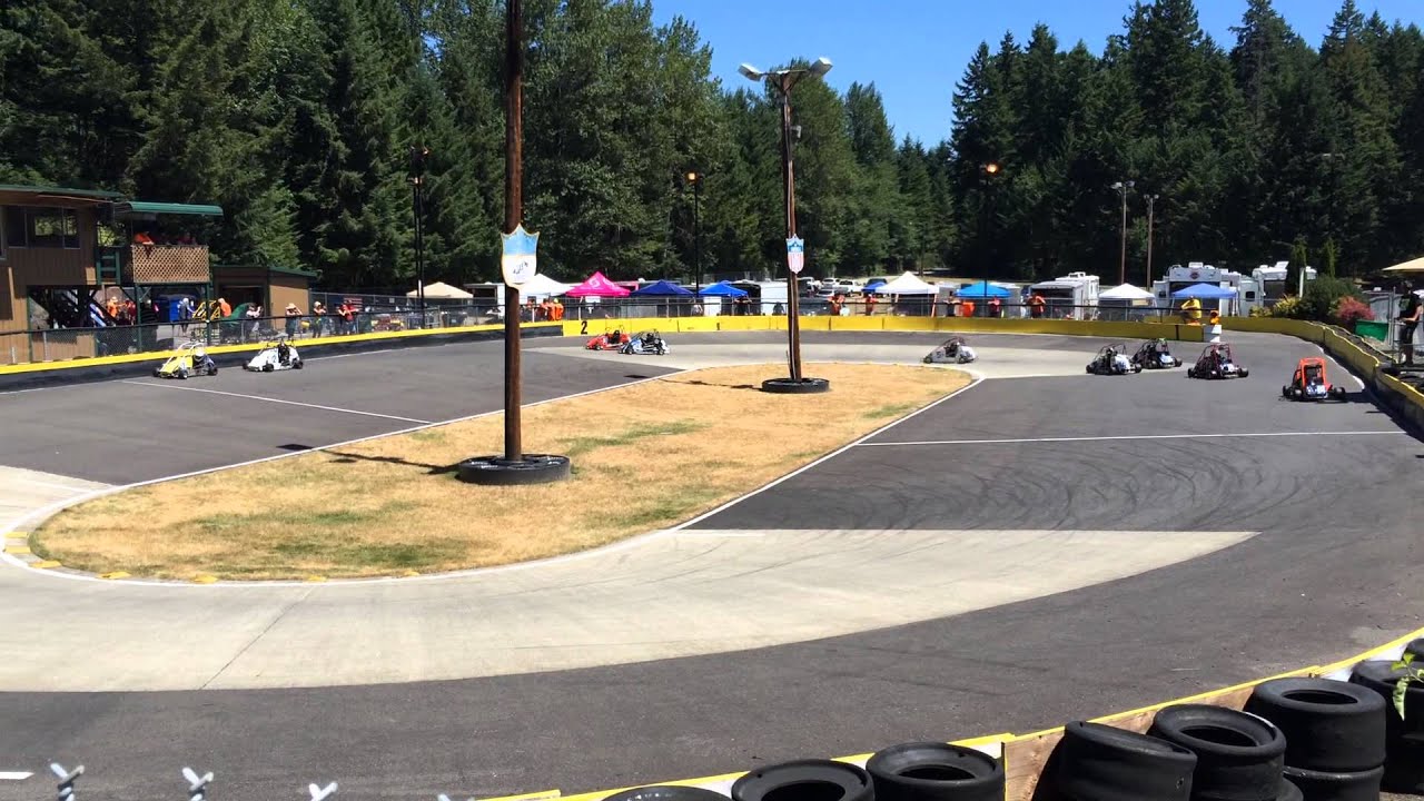 Little Wheels Quarter Midget Racing in Graham, WA - YouTube