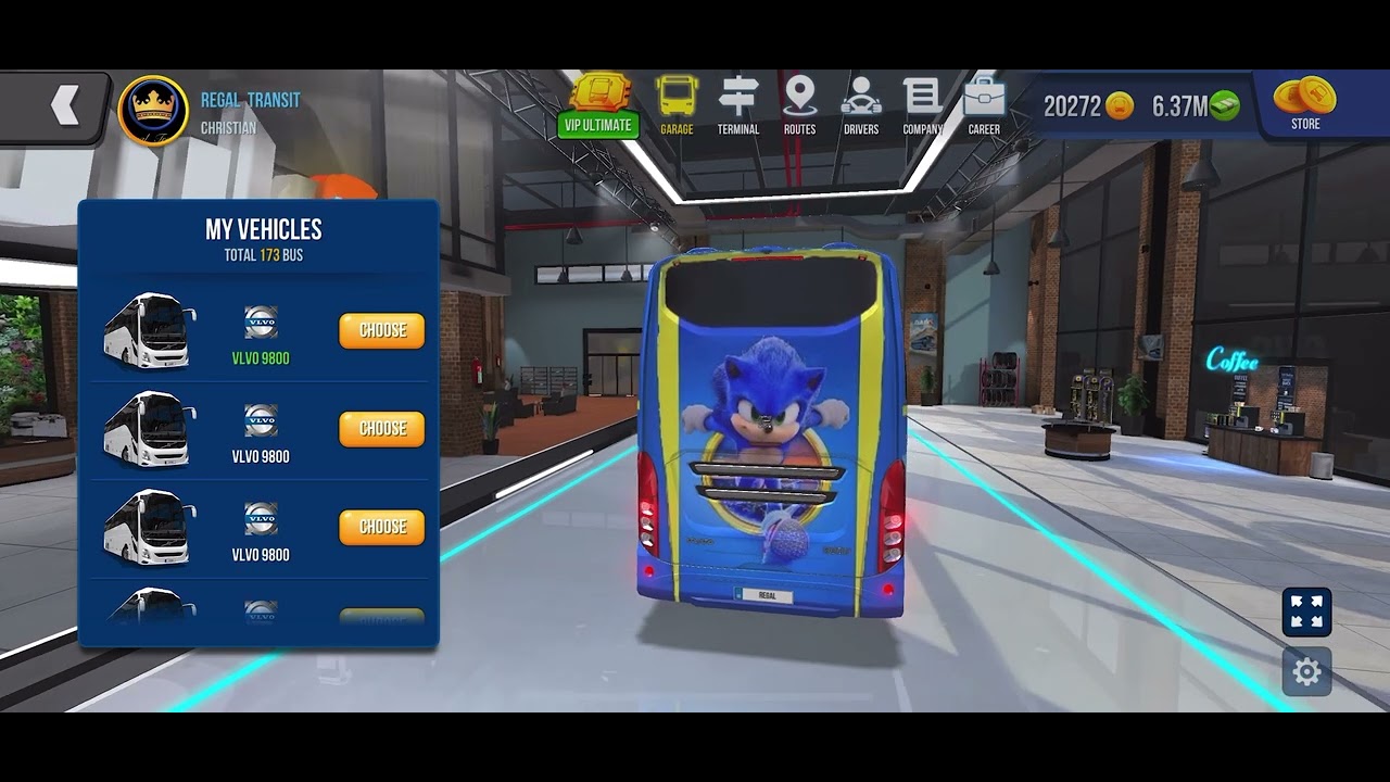Bus Simulator: Ultimate 🇯🇵 (Sonic the Hedgehog Skin - VLVO 9800) - YouTube