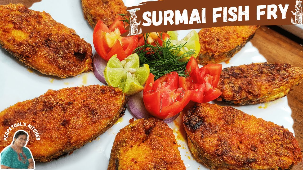 Surmai Fish Fry - Authentic Maharashtrian Recipe | Masala Surmai Fish ...