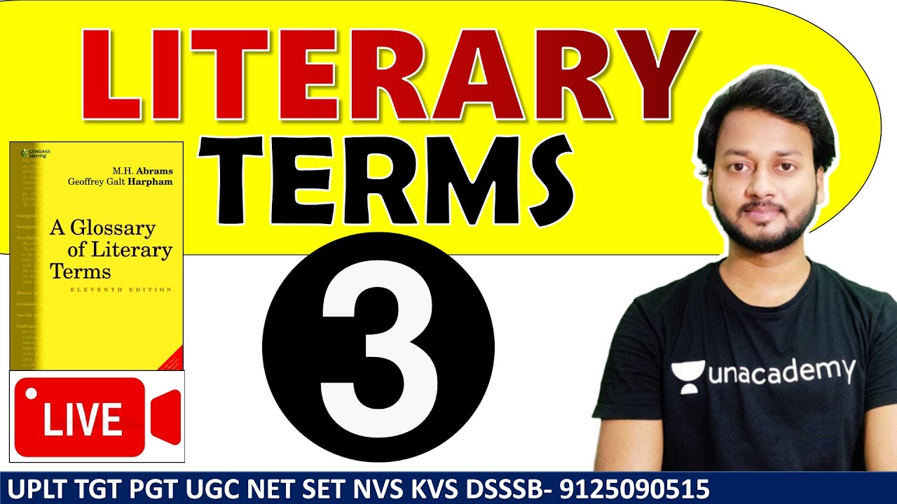 LITERARY TERMS FOR ALL EXAMS CLASS-3 - YouTube