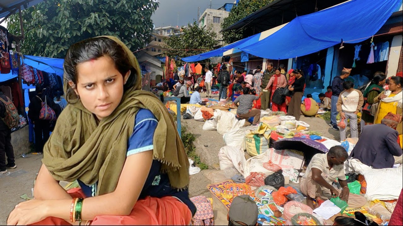 The Weekly Village Market of East Nepal | video - 119 |Village Life Nepal Documenatry| Bijaya ...