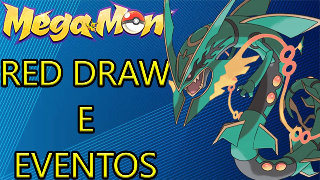 Red Draw Qual Escolher No Megamon ! Mega Rayquaza Saiu - YouTube