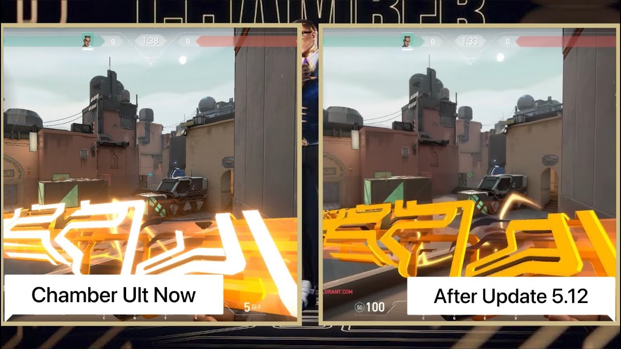 Valorant Chamber Ultimate Changes! | Ultimate Comparison | Chamber ...