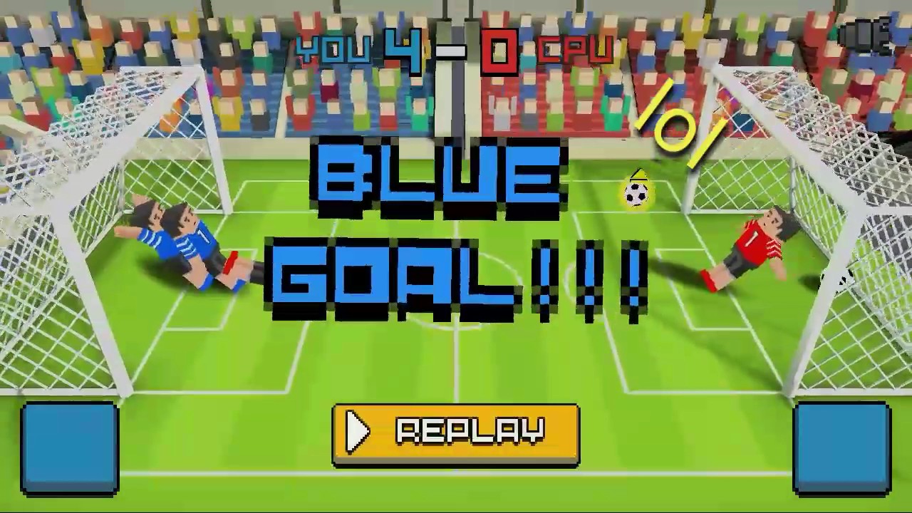 A weird cubic game but it is a nice game/cubic soccer - YouTube
