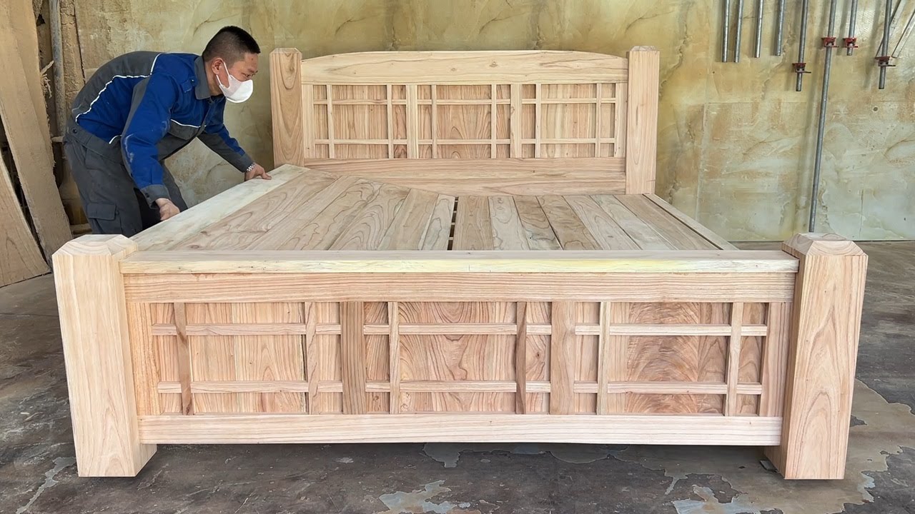 Creative Design | How To Build a Bed Unique From Rudimentary Wood ...