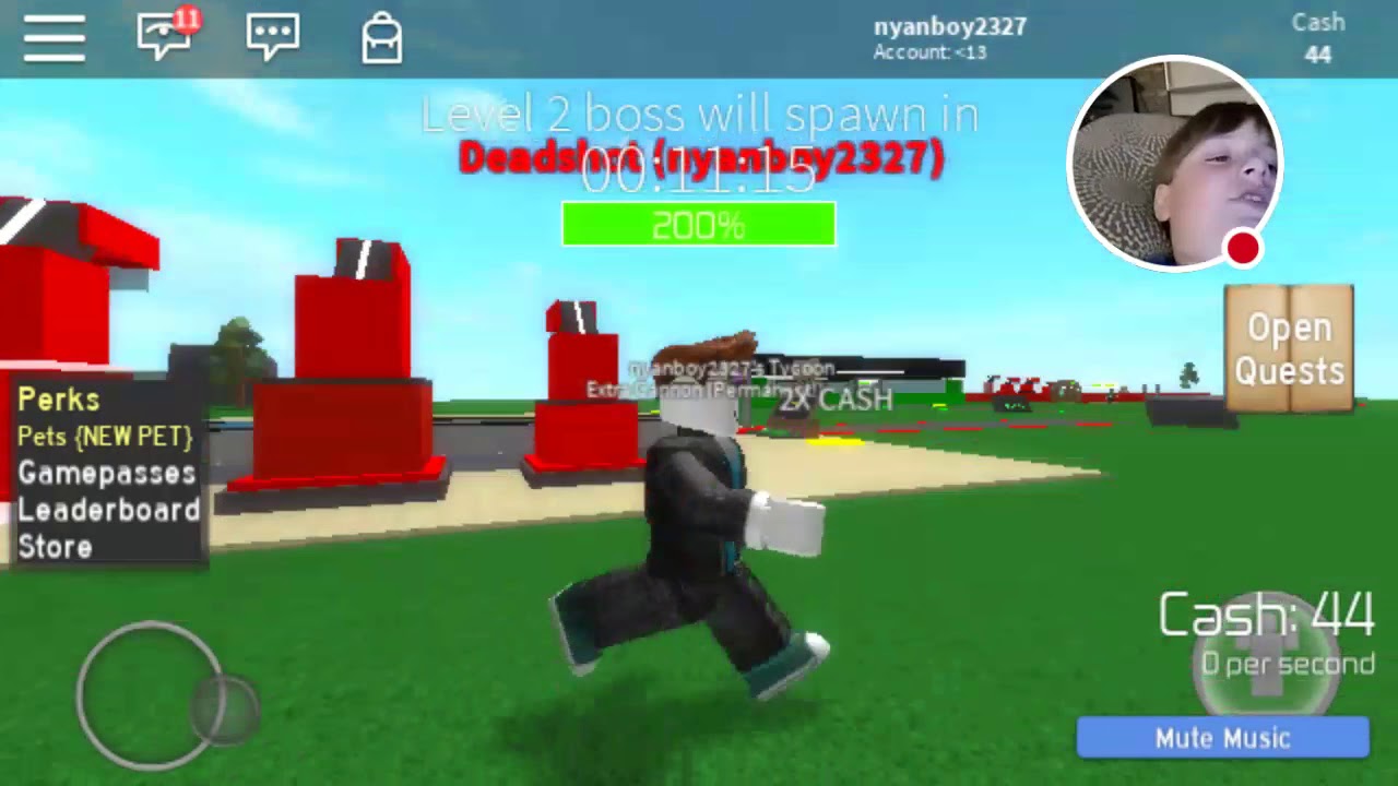My first ROBLOX Stream - YouTube
