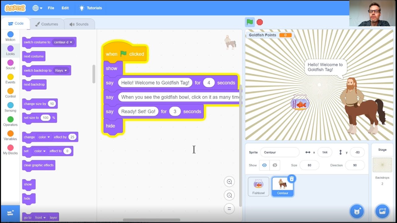 Learn To Code Lesson 8 Goldfish Tag YouTube learn-to-code-lesson-8-goldfish-tag-youtube