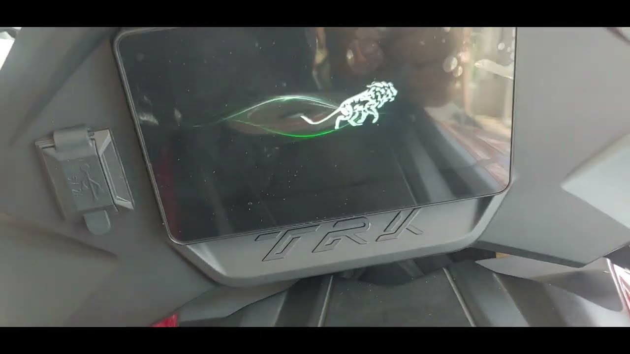 2016 Benelli Trk502 convert 2022 TFT screen - YouTube